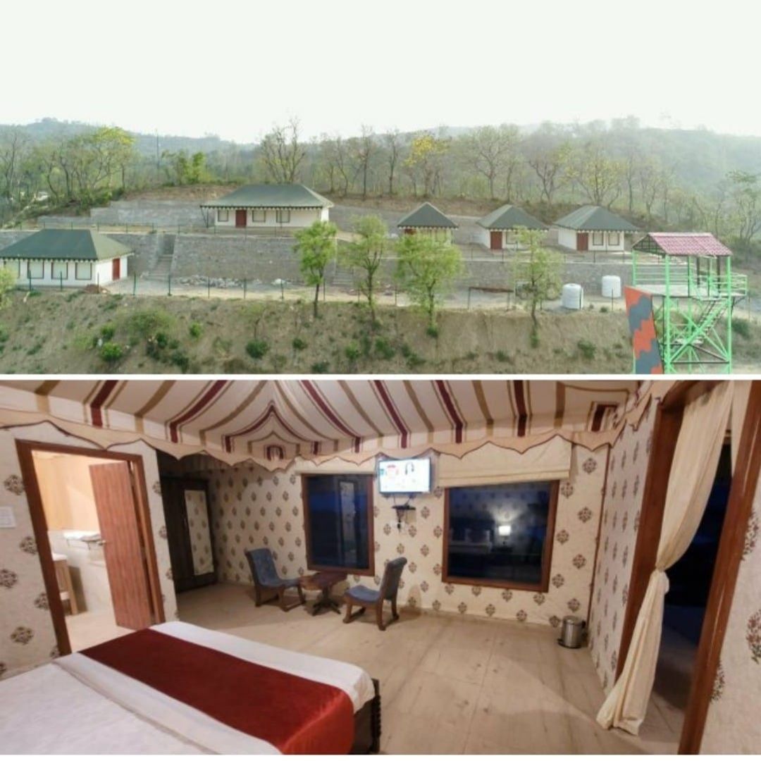 Tourist huts at Ranjit Sagar Dam Pathankot - We Love Pathankot
